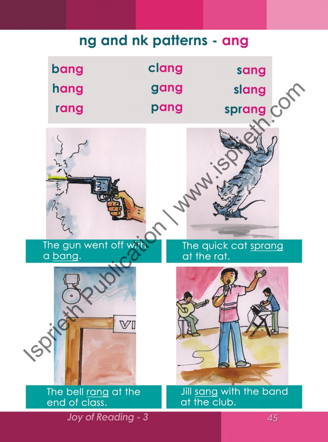 Volume 3 – Joy of Reading – Free Phonics Worksheets - Isprieth Academy